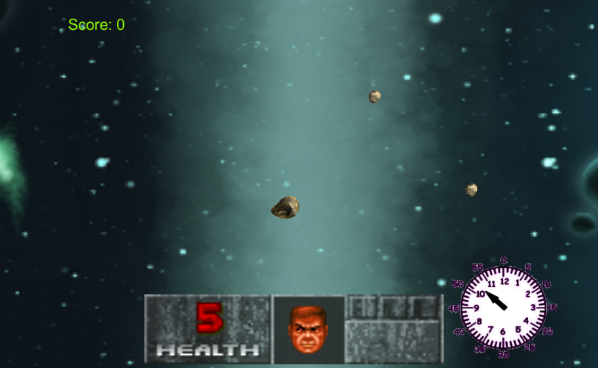 Asteroid Rain! - James Kitchen Games