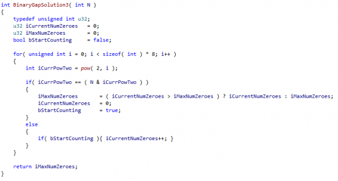 Codility Solution: Binary Gap - James Kitchen Games
