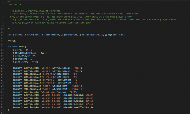 Javascript dice game! - James Kitchen Games